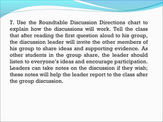 Roundtable discussions 2 | PPT