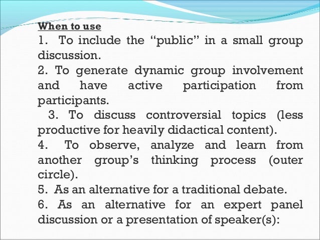 Roundtable discussions 2