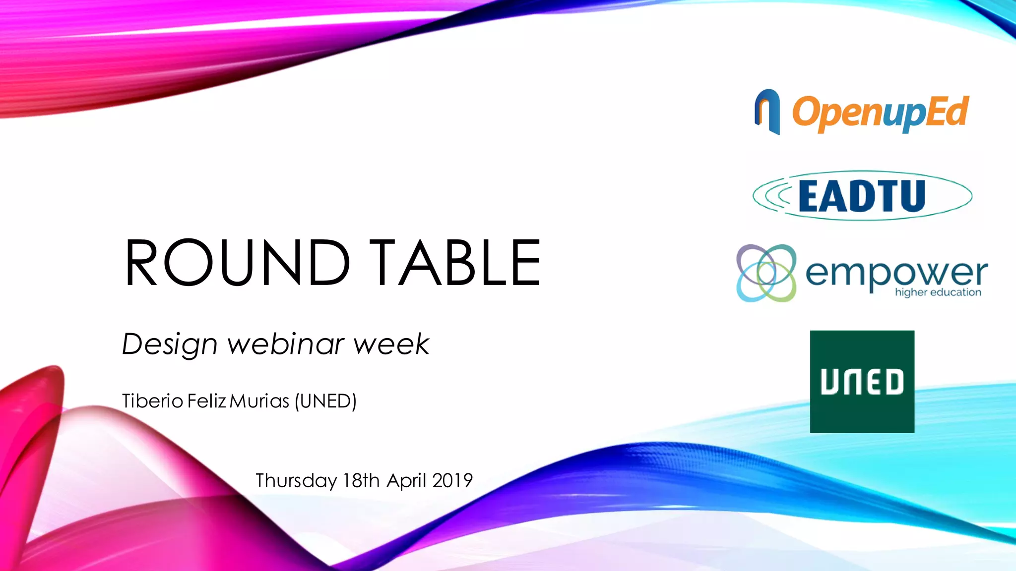 Roundtable Design webinar week | PPT