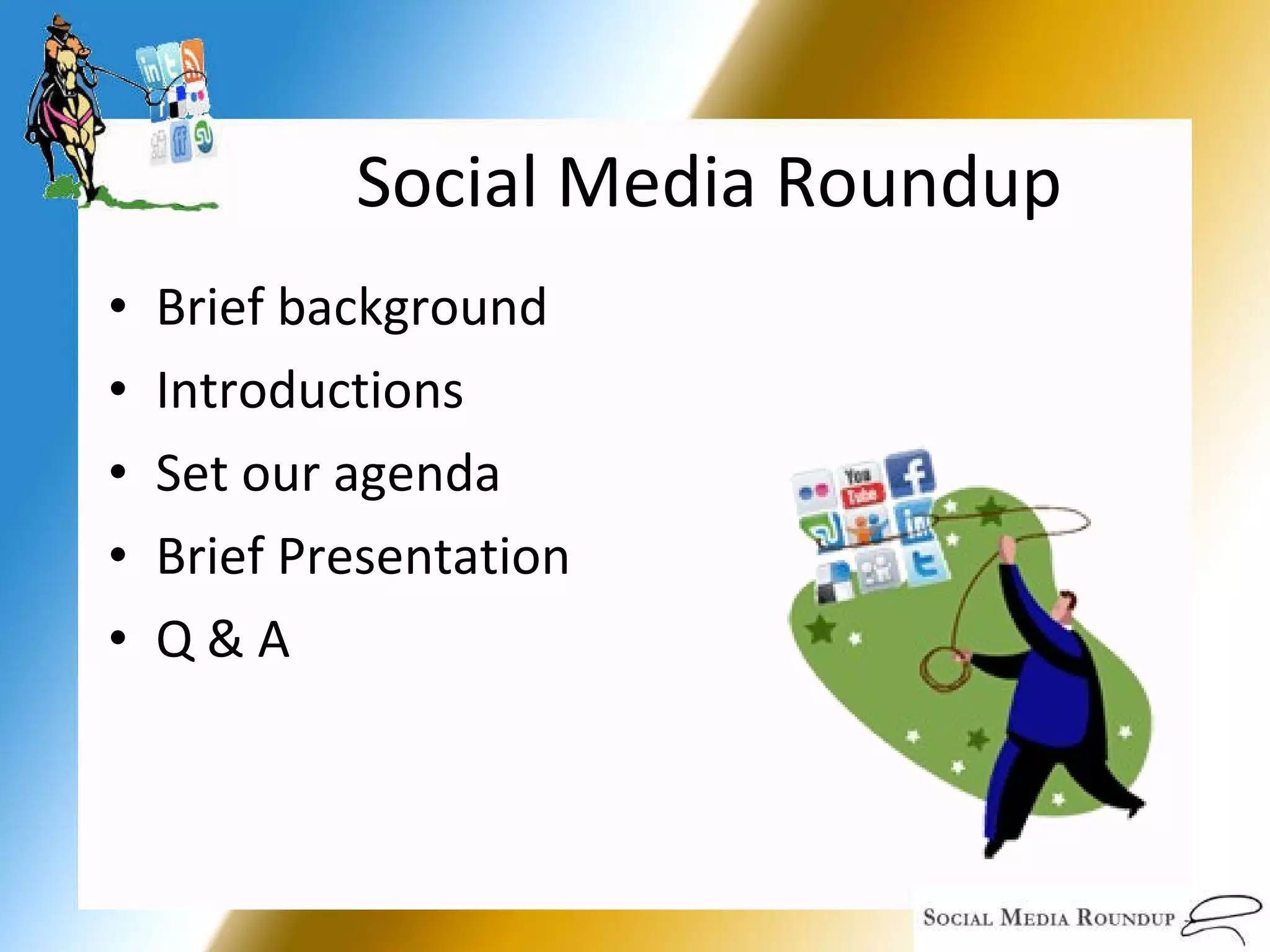 Roundup meeting ppt | PPT