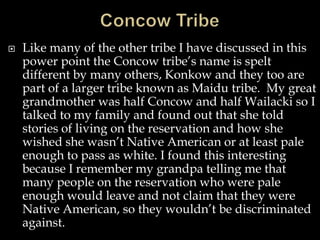 Round valley indian reservation | PPTX