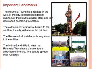 Rourkela architecture case study town planning | PPTX