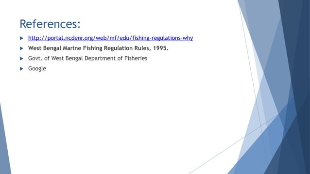 WEST BENGAL MARINE FISHERIES REGULATION | PPTX