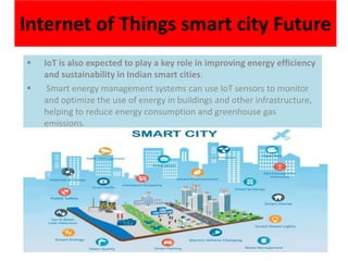 Internet of Things Smart City ppt Centurion University of Technology and Management ...