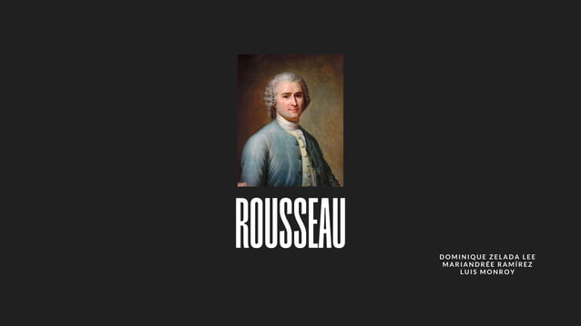 Vida, filosofía y obras de Rousseau .pdf