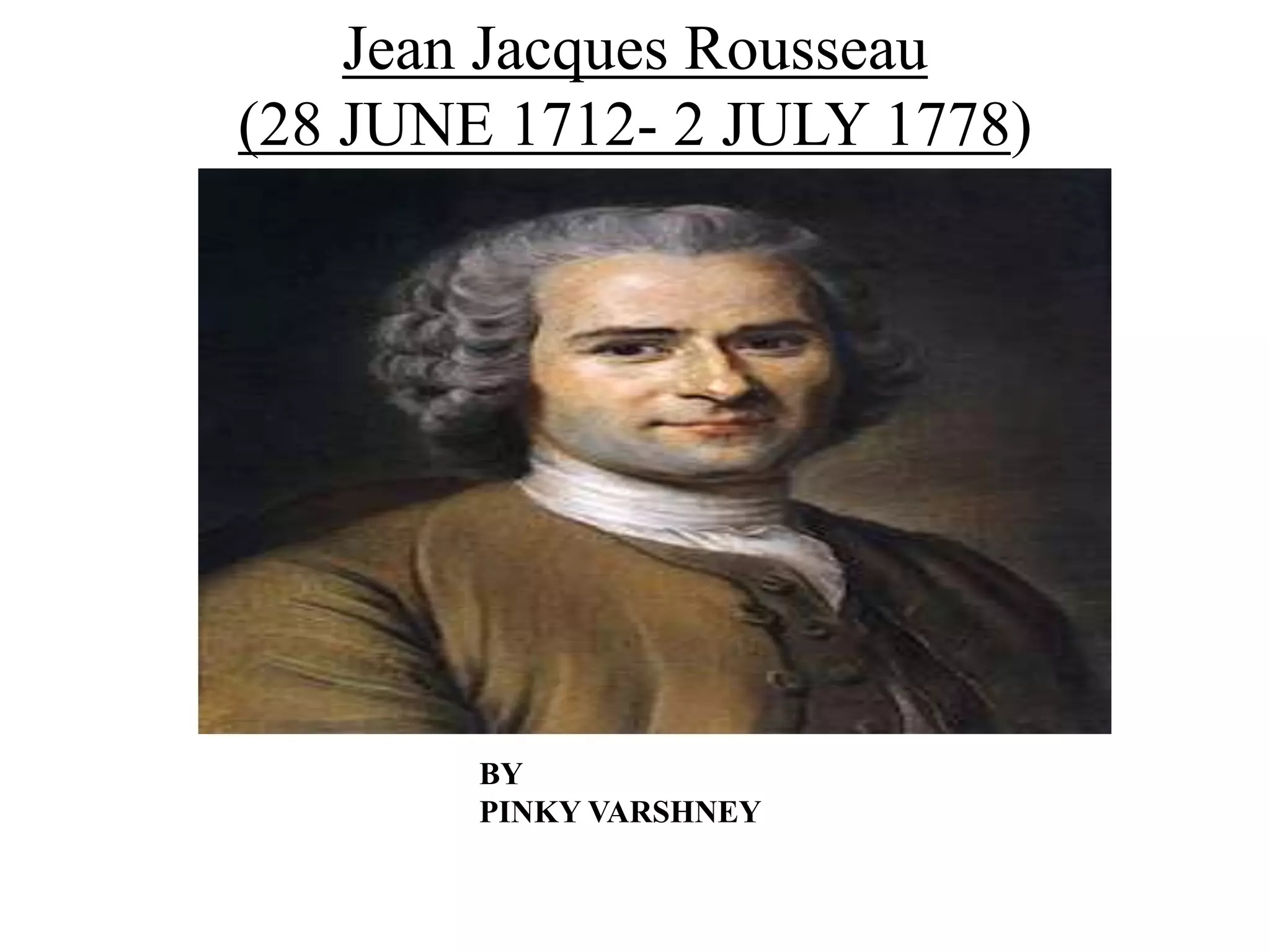 Rousseau | PPTX