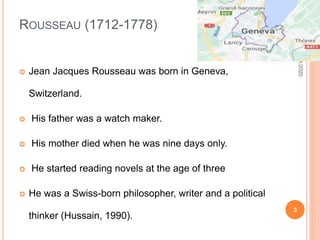 Rousseau | PPTX