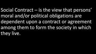 Rousseaus social-contract | PPTX
