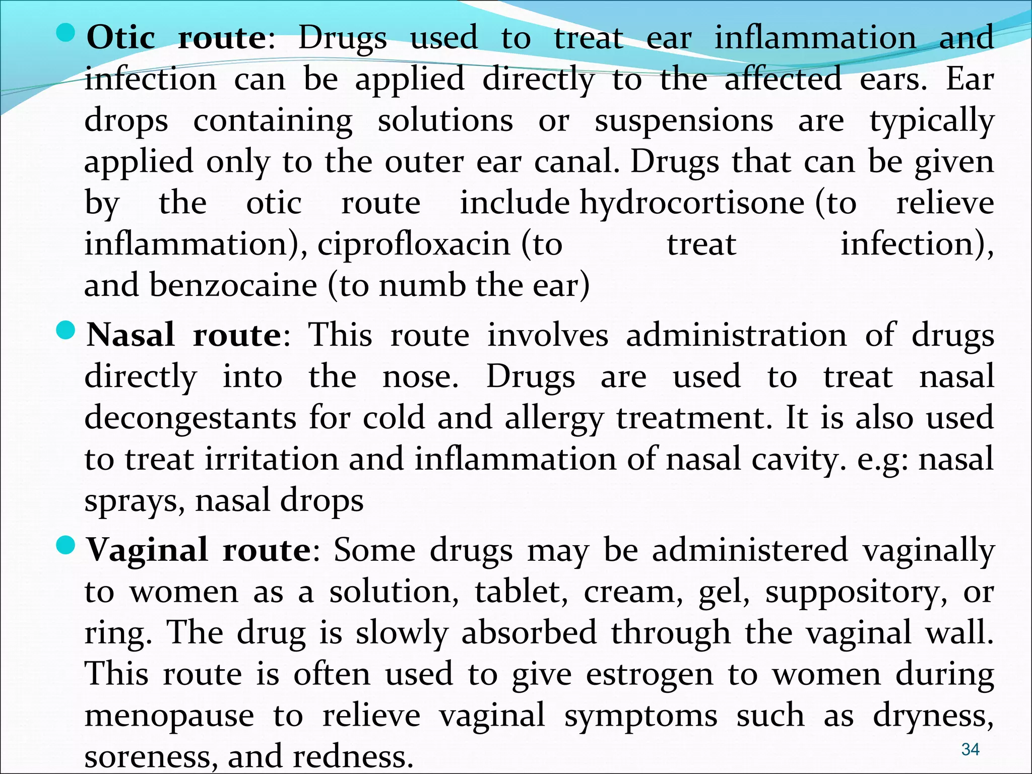 Route of drug administration | PPT