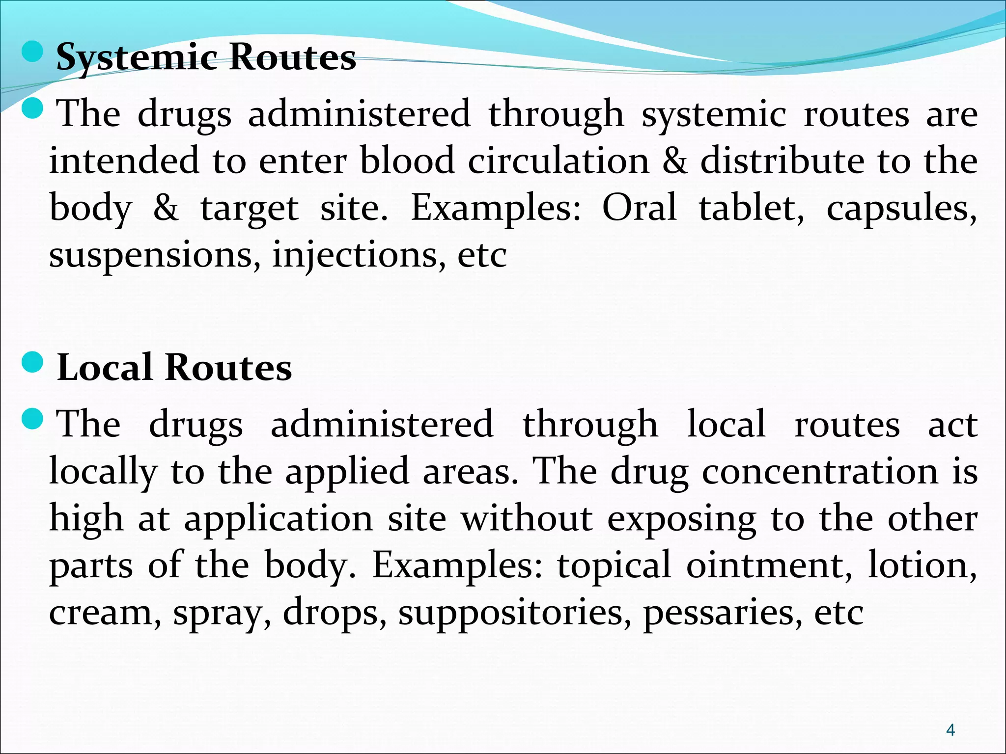 Route of drug administration | PPT