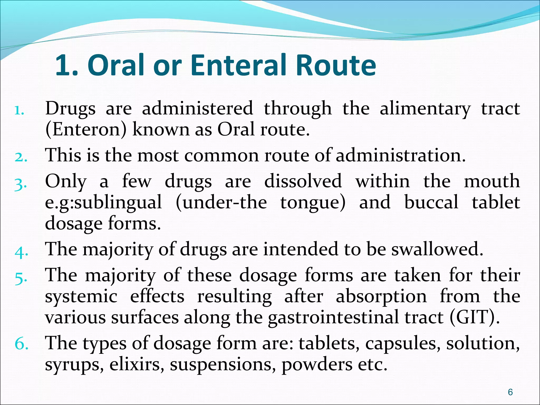 Route of drug administration | PPT