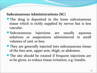 Route of drug administration | PPT