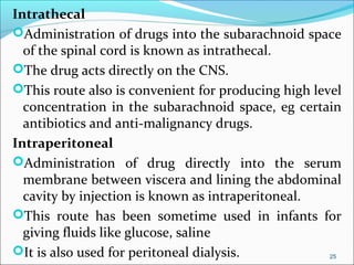 Route of drug administration | PPT