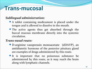 Route of drug administration | PPT