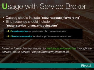 Route service-pcf-techmeetup | PDF