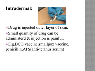 ROUTE OF ADMINISTRATION OF DRUGS | PPT