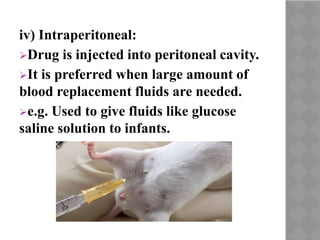 ROUTE OF ADMINISTRATION OF DRUGS | PPT