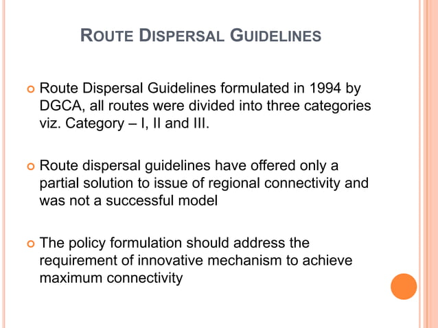 Route allocation & code sharing | PPT