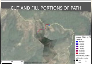 Route Analysis and Cut Fill Analysis using QGIS (open source GIS) | PPT