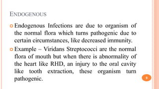 Route and source of infection | PPTX