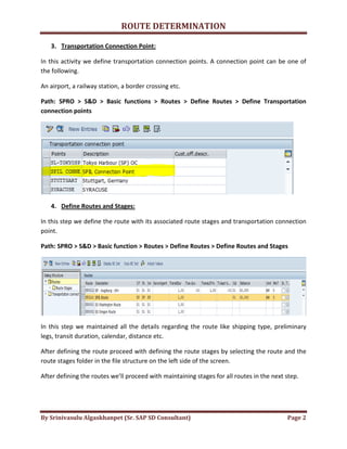 Route determination | PDF