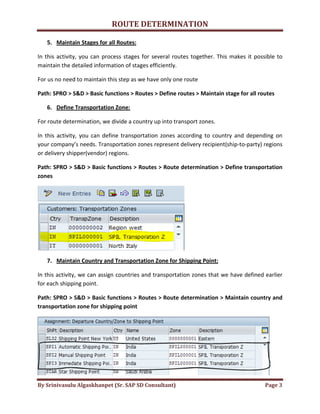 Route determination | PDF