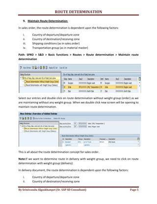 Route determination | PDF