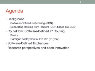 RouteFlow & IXPs | PDF