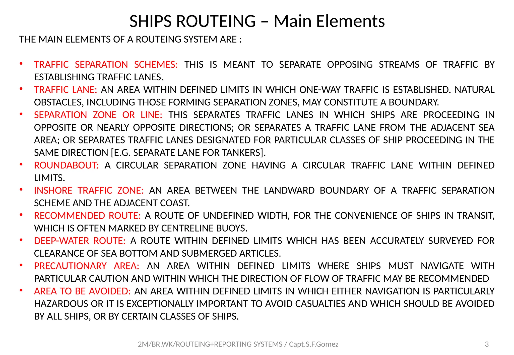 Routeing & Reporting Bridge Navigation.pptx