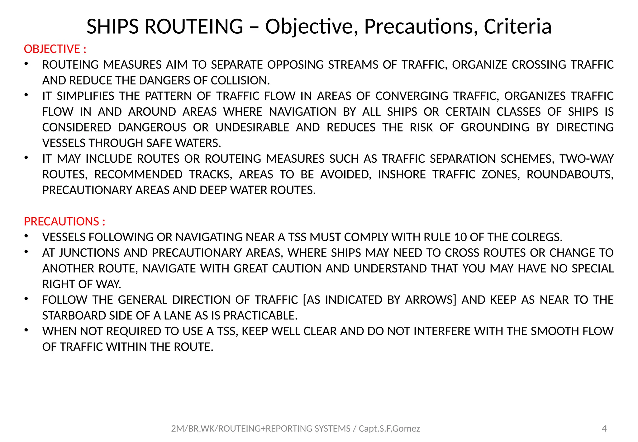 Routeing & Reporting Bridge Navigation.pptx