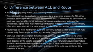 Route maps | PPT
