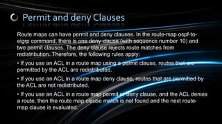 Route maps | PPTX