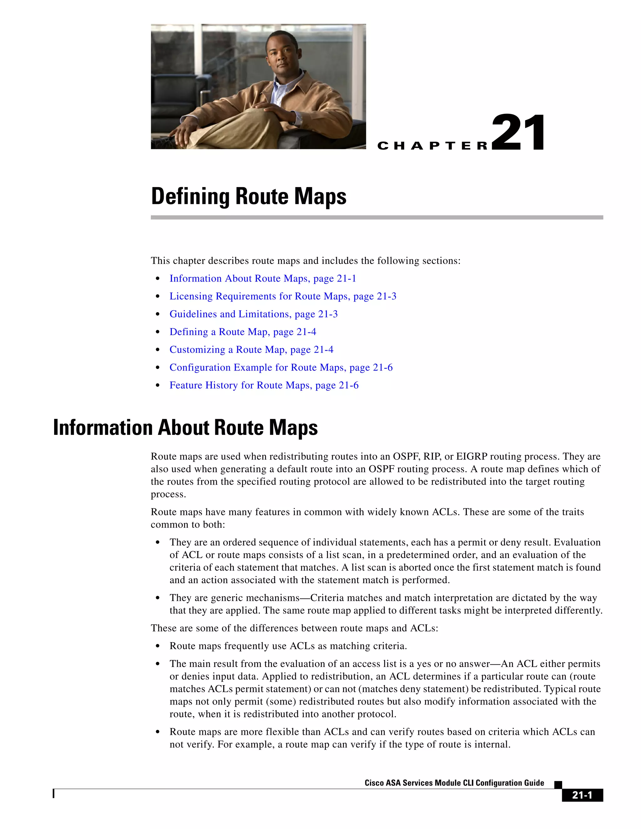 Cisco Route Maps | PDF