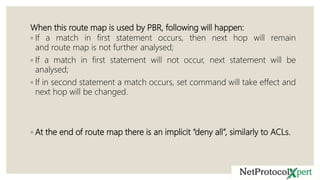 Route Maps & Redistribution into OSPF with Route Maps | PPTX