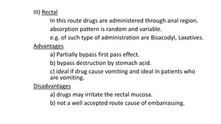 Route of administation | PPT