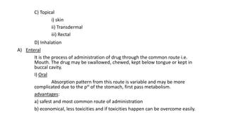 Route of administation | PPTX