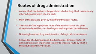 Route of administration | PPTX