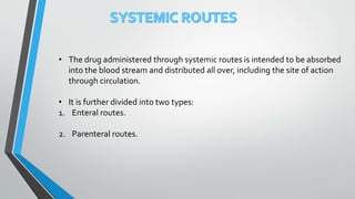 Route of administration | PPTX