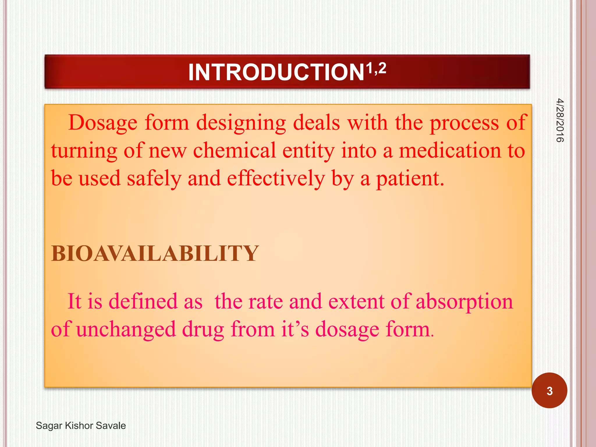 Route of administration and implication on bioavailability | PPTX