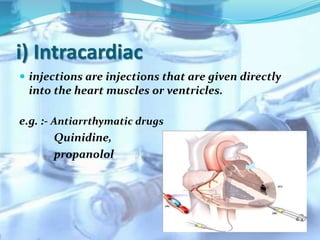 parenteral route of drug administration | PPTX | First Aid | Injuries