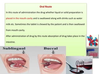 Route of administration of drug | PPTX