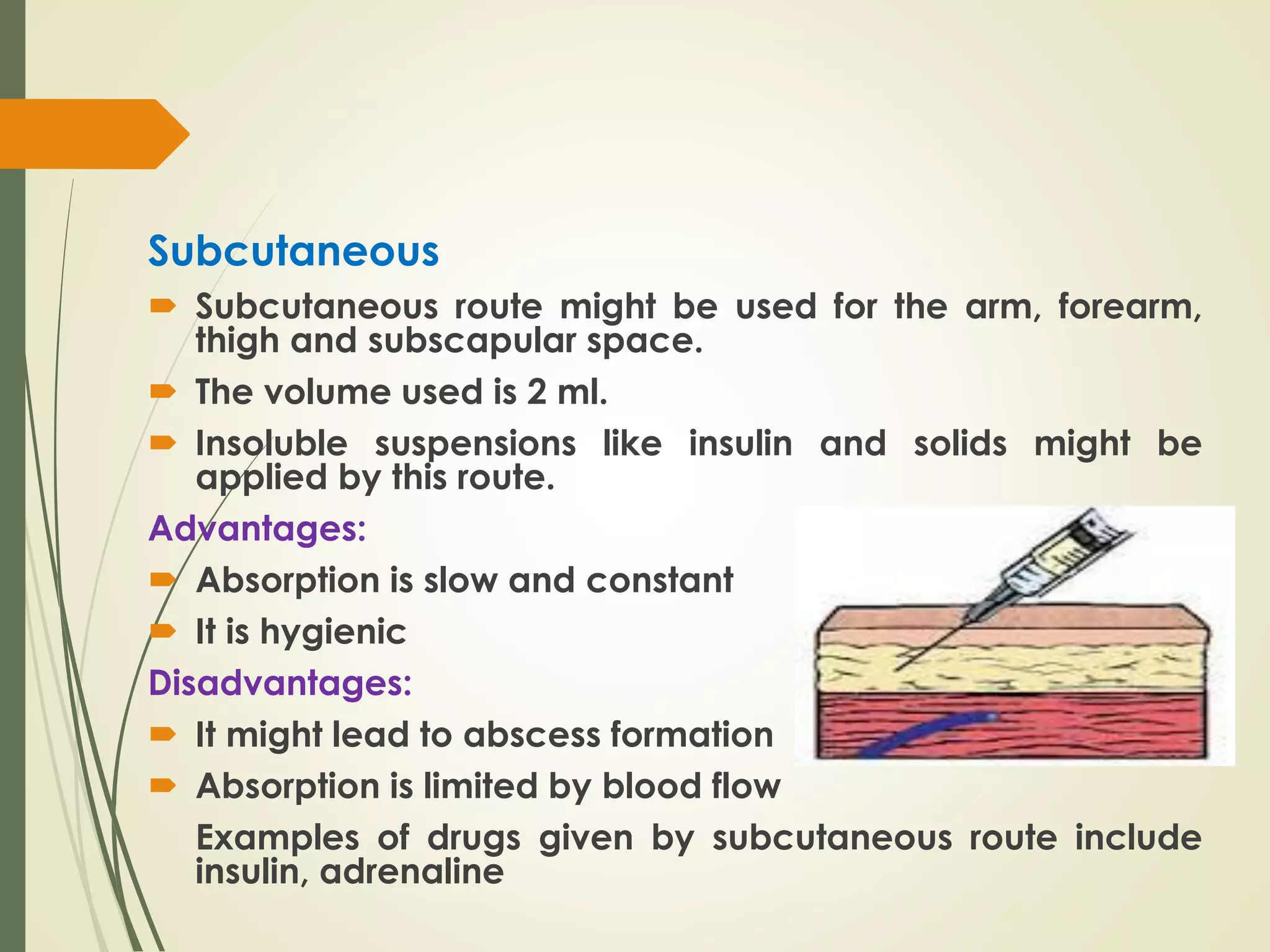 Route of administration of drugs | PDF