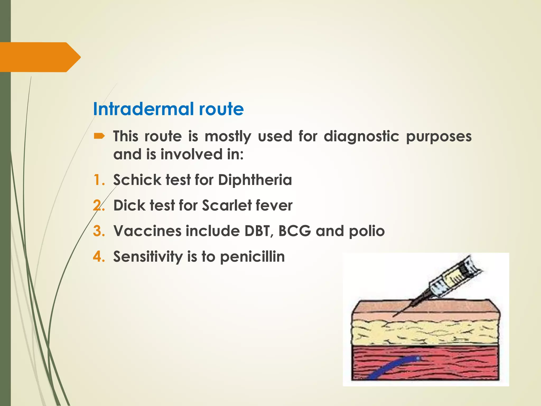 Route of administration of drugs | PDF