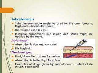 Route of administration of drugs | PPT