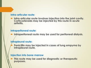 Route of administration of drugs | PPT