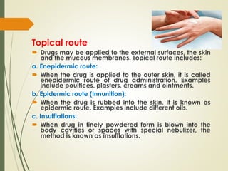 Route of administration of drugs | PPT