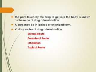 Route of administration of drugs | PPT