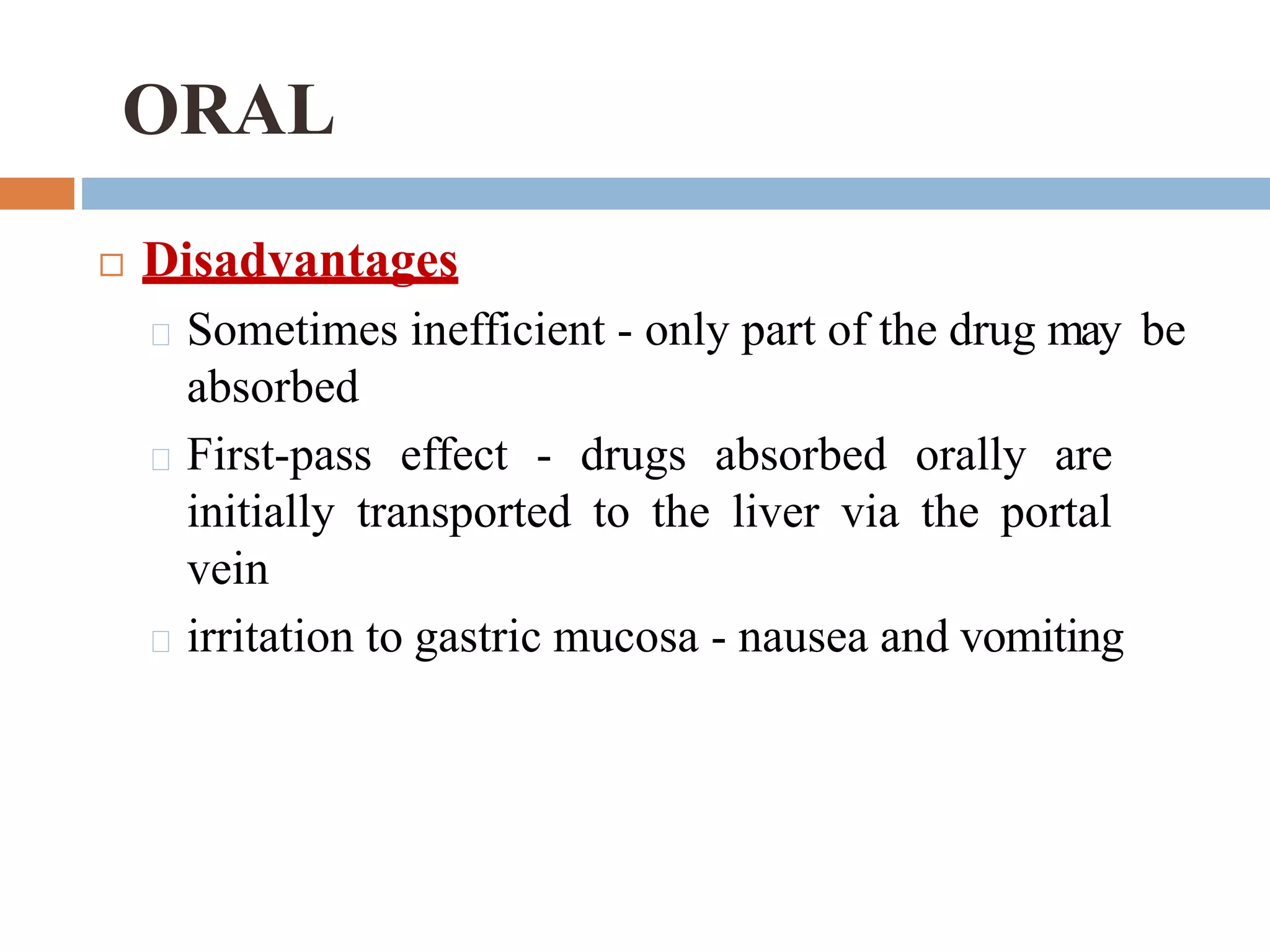 Route of Drug Administration | PPTX