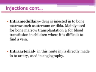 Route of drug administration-An overview | PPTX