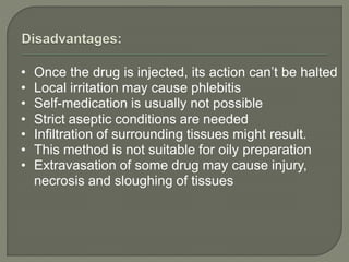 Route of drug administration | PPTX